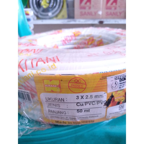 Kitani NYM cable 3x2.5 mm 50 meters pure copper | Shopee Malaysia