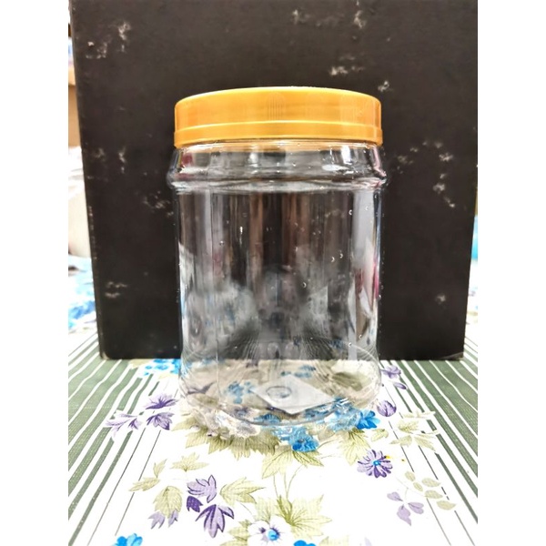 🔥READY STOCK 🔥Plastic Round Pet Jar/Plastic Cookie Jar/Biscuit Jar ...