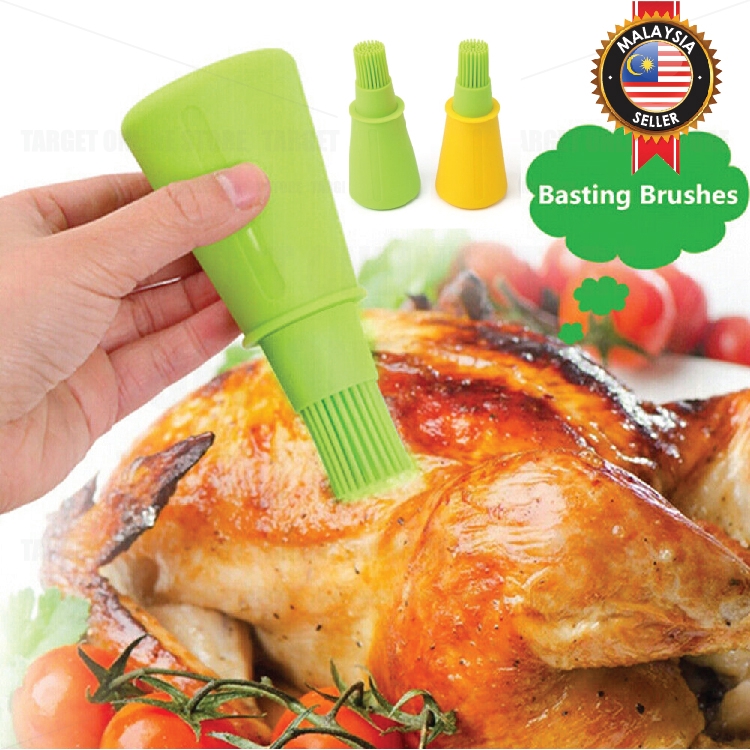 Silicone Oil Brush with Bottle Basting Oil Barbecue Tool Baking Pastry ...