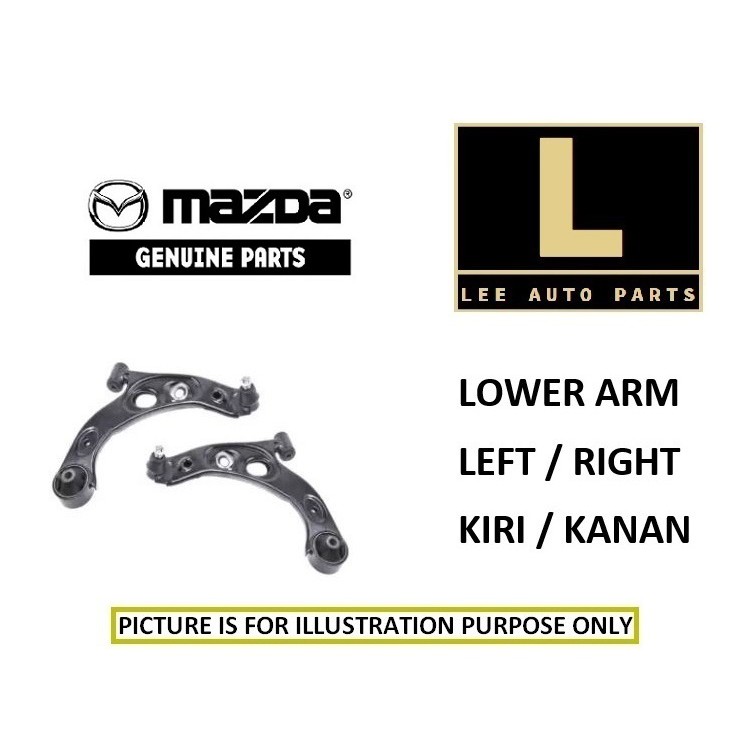 ORIGINAL MAZDA LOWER ARM 2 DE DJ 3 BK BL BM 6 GG GH GJ CX3 DK CX5 KE KF SKYACTIV CX-3 CX-5 ...