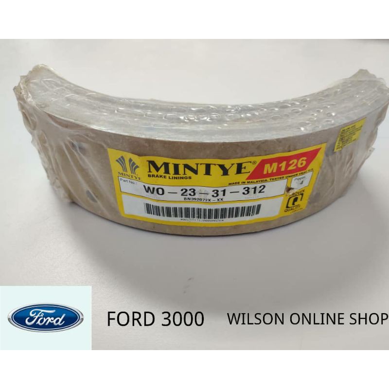 FORD TRADER T3000/MAZDA TITAN FRONT/REAR BRAKE LINING(MINTYE) | Shopee ...
