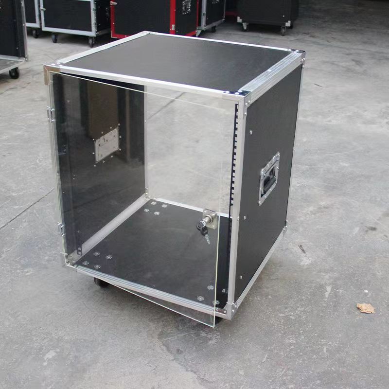 8U/12U/Cabinet Shelf KTV Audio Flight Case Cabinet Mixer Amplifier ...