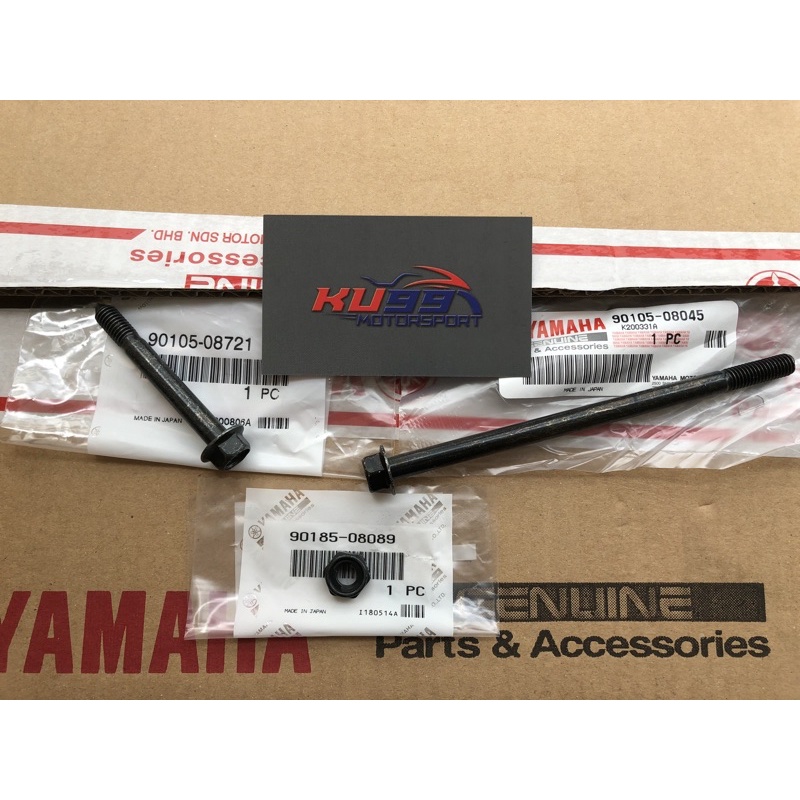 100%ORIGINAL JAPAN RXZ SHAFT ENGINE SAP DAN NUT ENJIN BATANG SAP IKAT ...