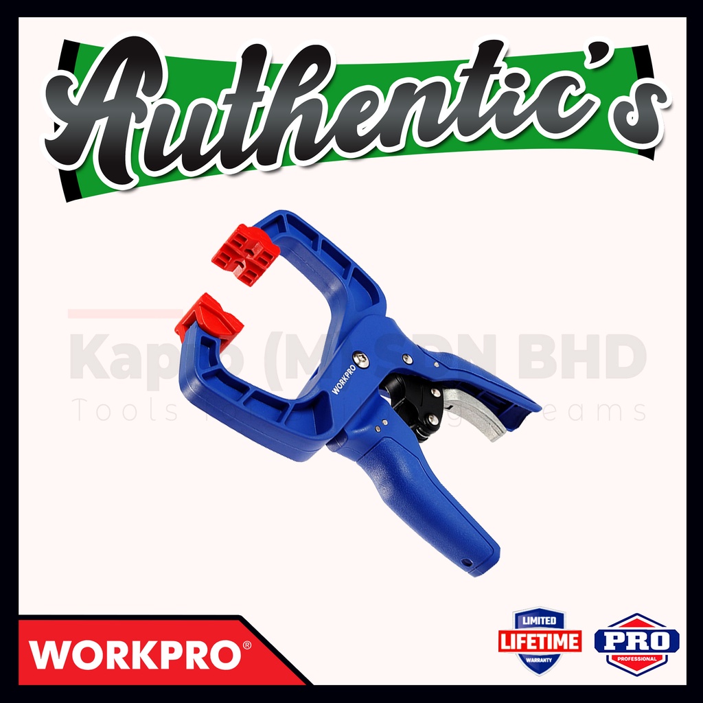WORKPRO 38MM/ 50MM/ 100MM Ratcheting Spring Clamp | Shopee Malaysia