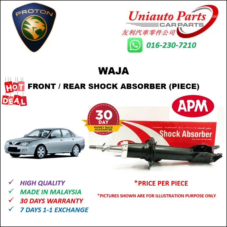 PROTON WAJA FRONT / REAR SHOCK ABSORBER (PIECE) | Shopee Malaysia