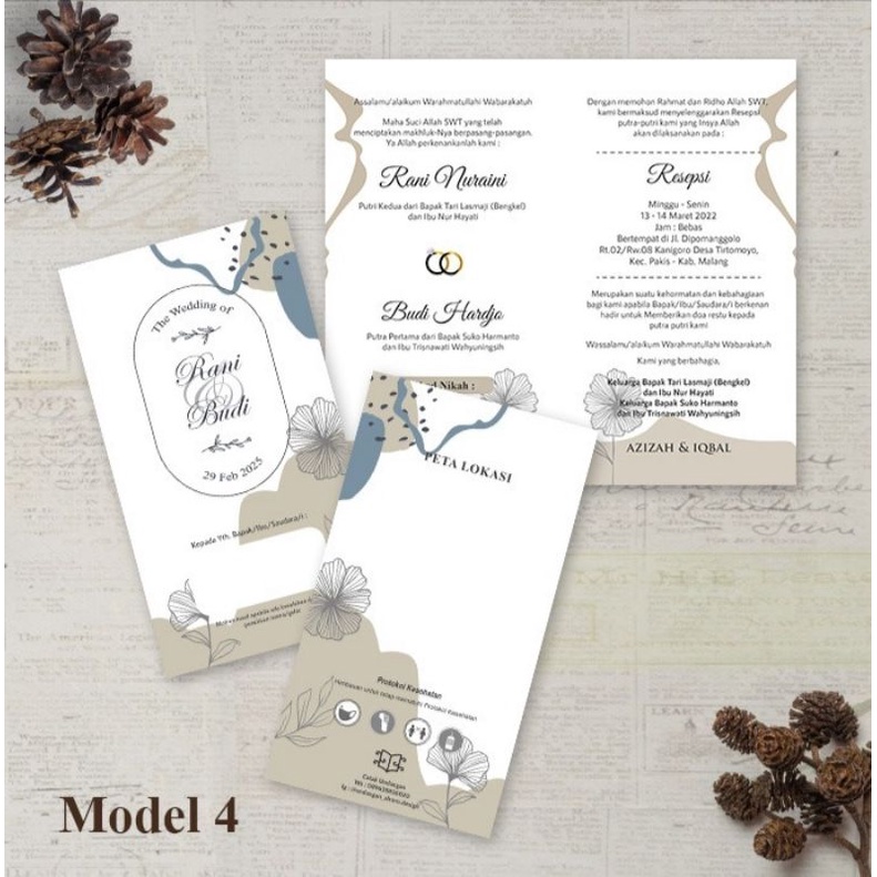 Rustic Invitation/Circumcision Invitation Circumcision Wedding ...