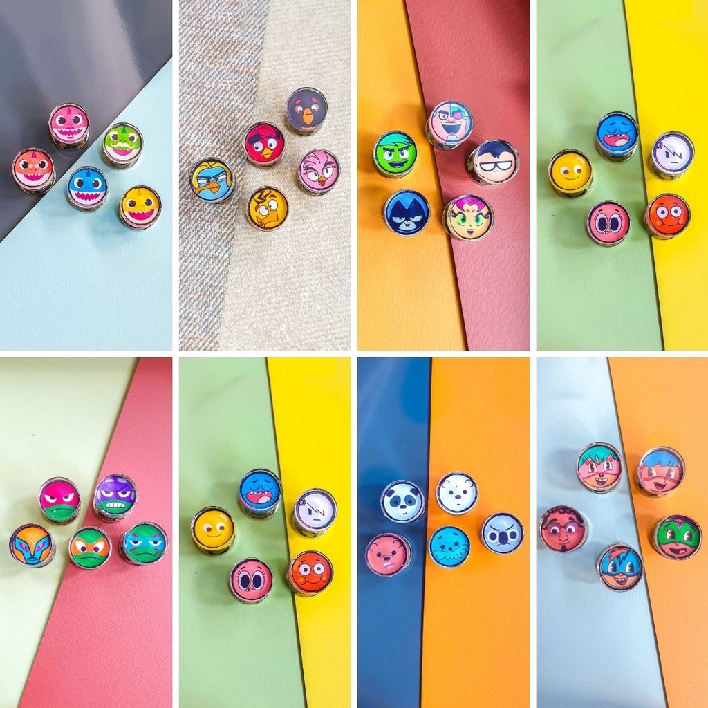 Handmade Butang Baju Melayu for Kids - Budak Baby Shark, Angry Birds ...