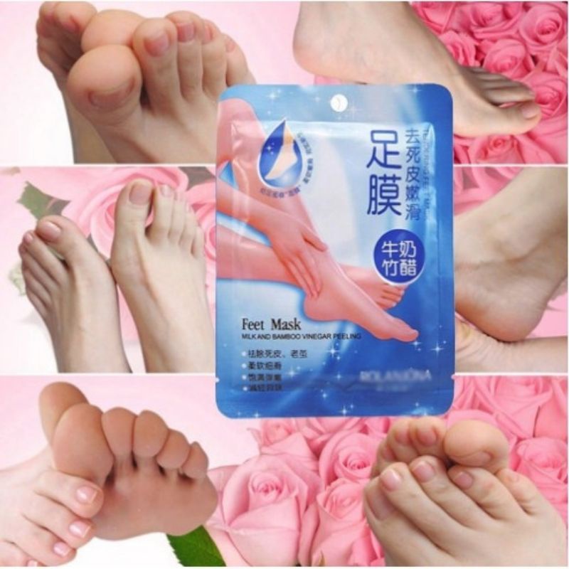 🇲🇾🇲🇾💥【𝐊𝐋 𝐈𝐍 𝐒𝐓𝐎𝐂𝐊】1Pair Exfoliating Peel Foot Mask Baby Soft Feet ...