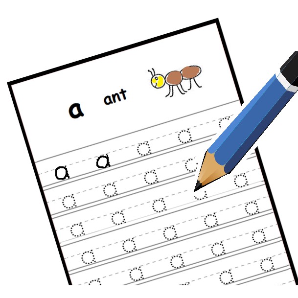 [PDF] 123 Big ABC Small ABC Writing Colouring English 3-6Yrs Old Kids ...