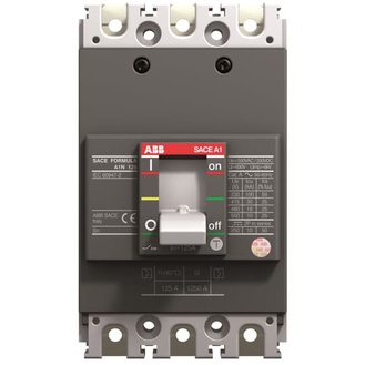 ABB 10KA MCCB SACE FORMULA A1 A 125 (100AMP) | Shopee Malaysia