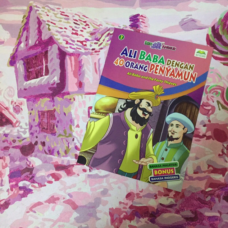**Buku cerita Kualiti book Dwibahasa siri Raja Udang & siri Anggur ...