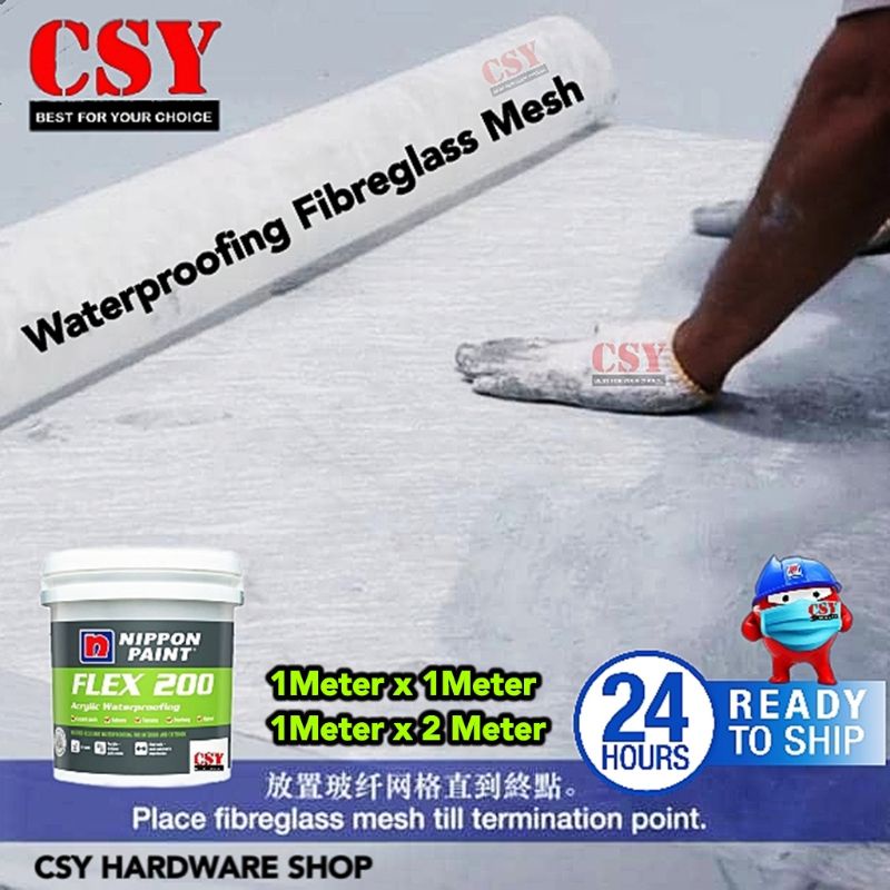 Waterproofing Fibreglass Mesh | Shopee Malaysia