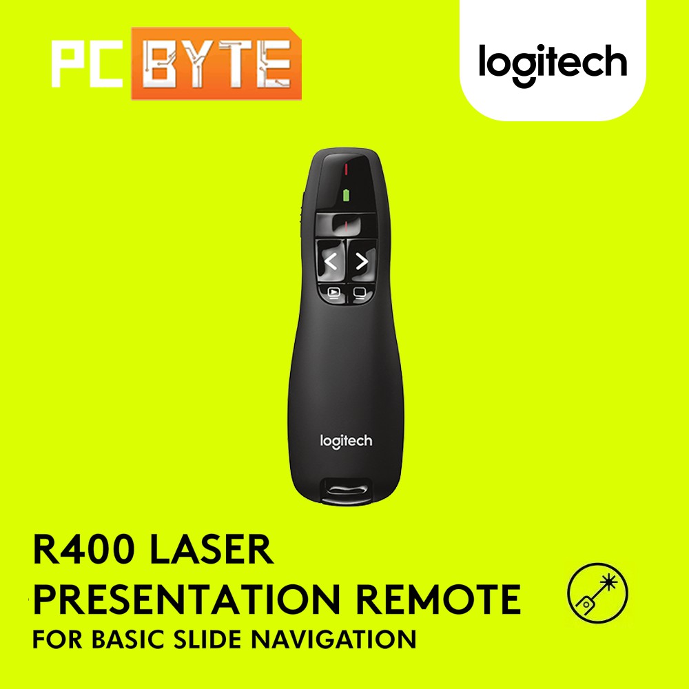 Logitech R400 Wireless Presenter | Shopee Malaysia