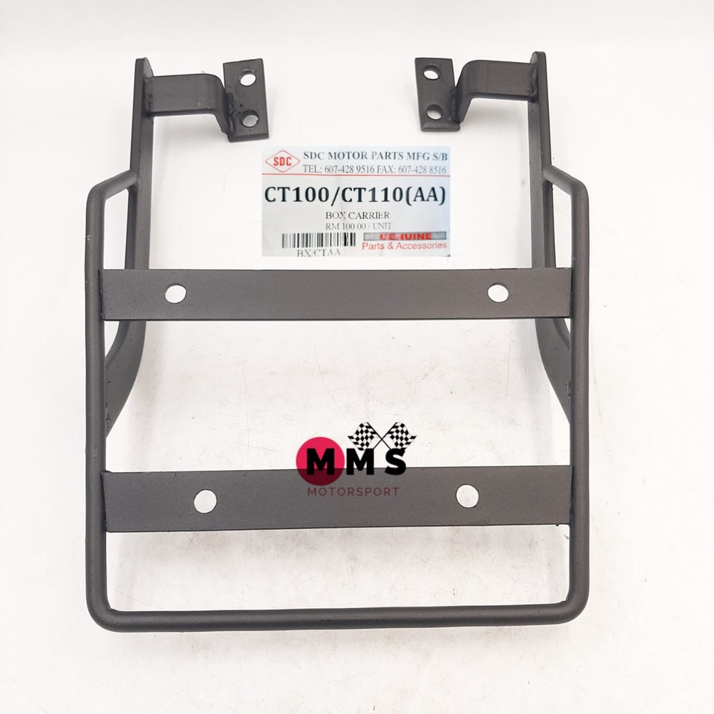 Box Carrier Monorack CT100 / CT110 Black (4Hole) | Shopee Malaysia