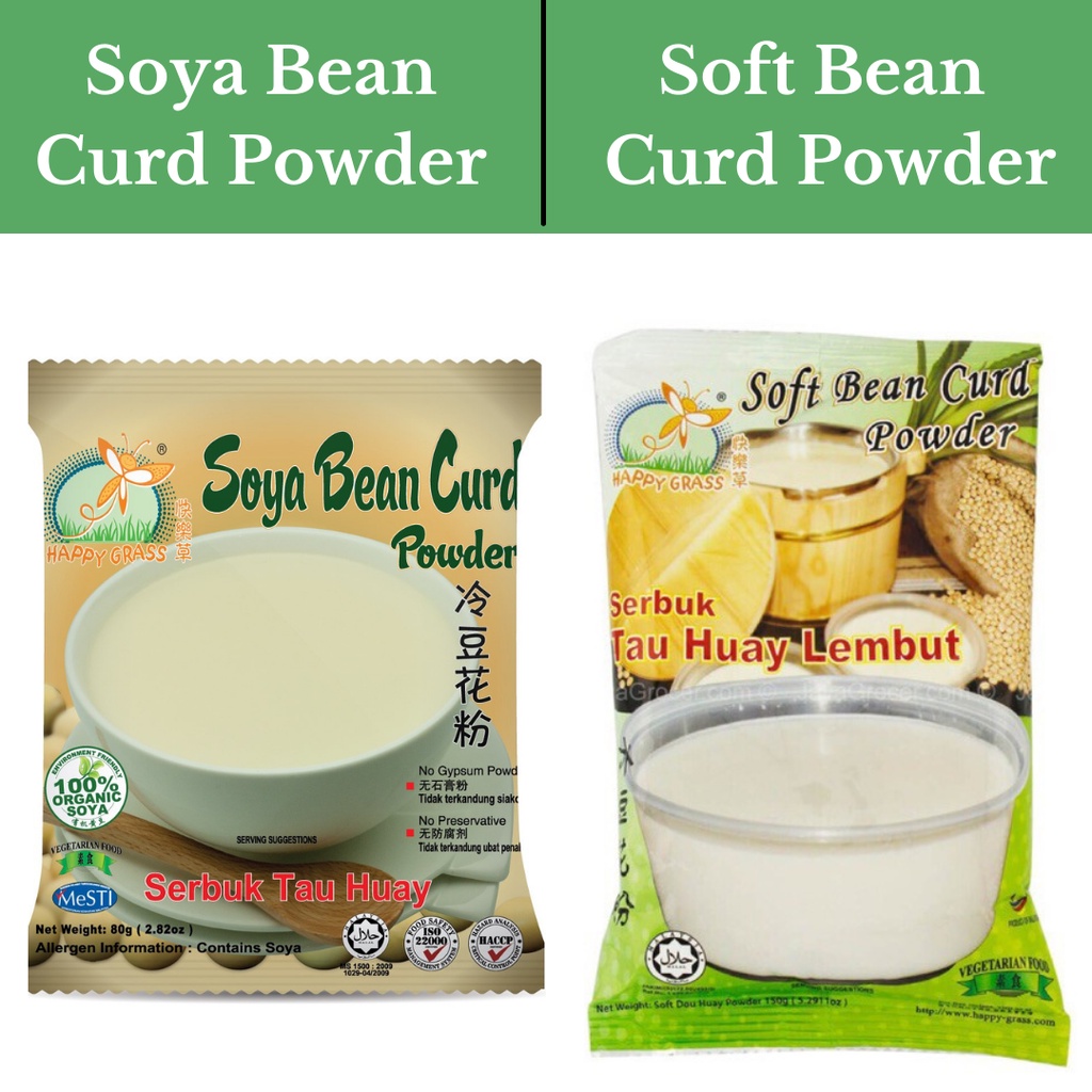 Happy Grass Soft Bean Curd Powder | Soya Bean Curd Powder | Serbuk Tau ...