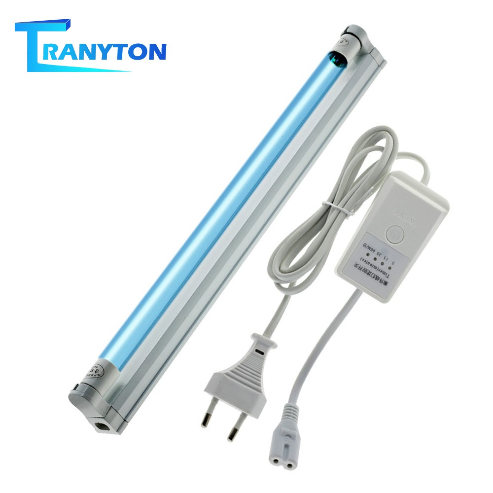 UV light sterilizer T8 T5 LED bulb UVC Ozone Germicidal Lampu 8W 15W Ultraviolet Lights For ...