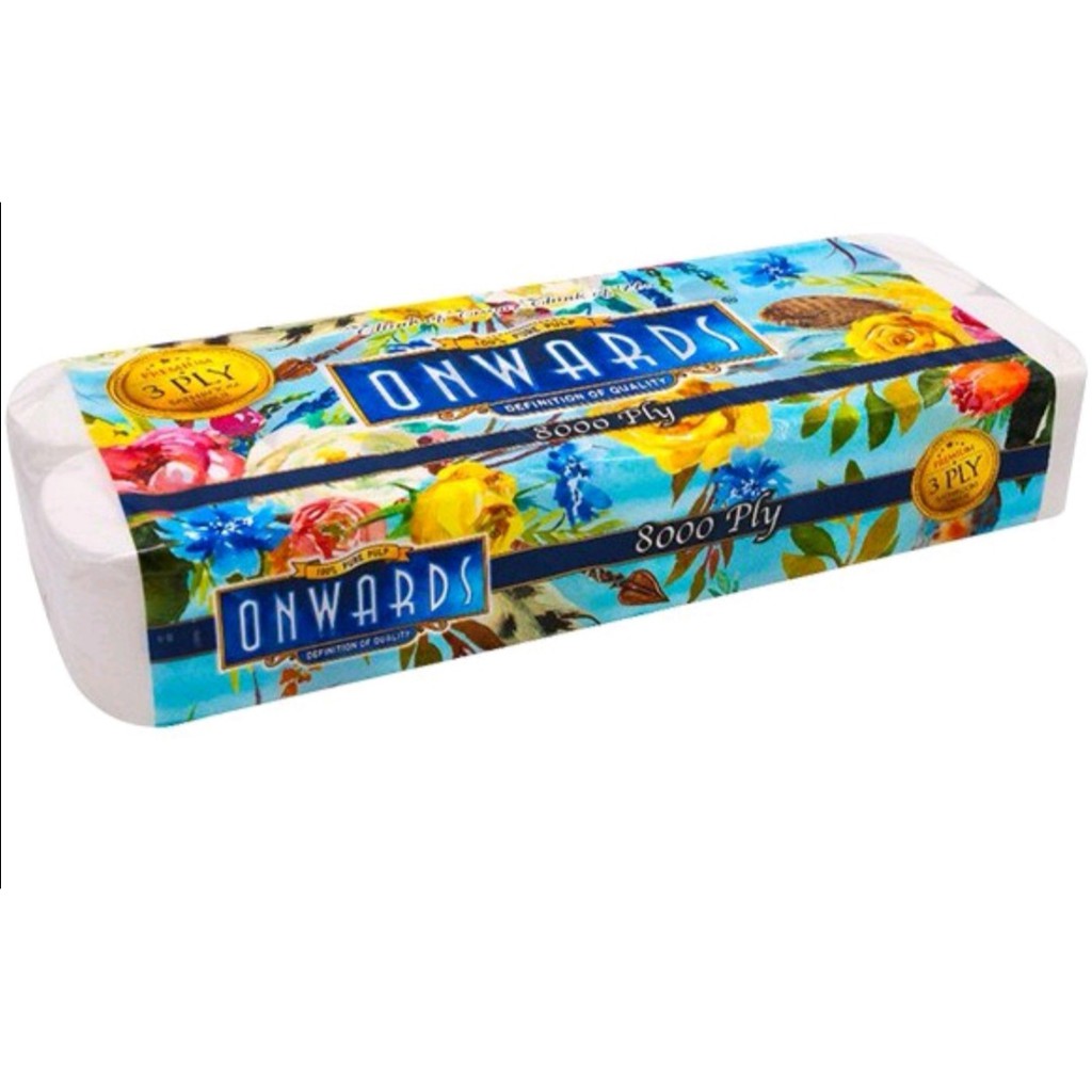 Onwards tissue 8000ply x 10 rollsx 3ply (Twinpack) | Shopee Malaysia