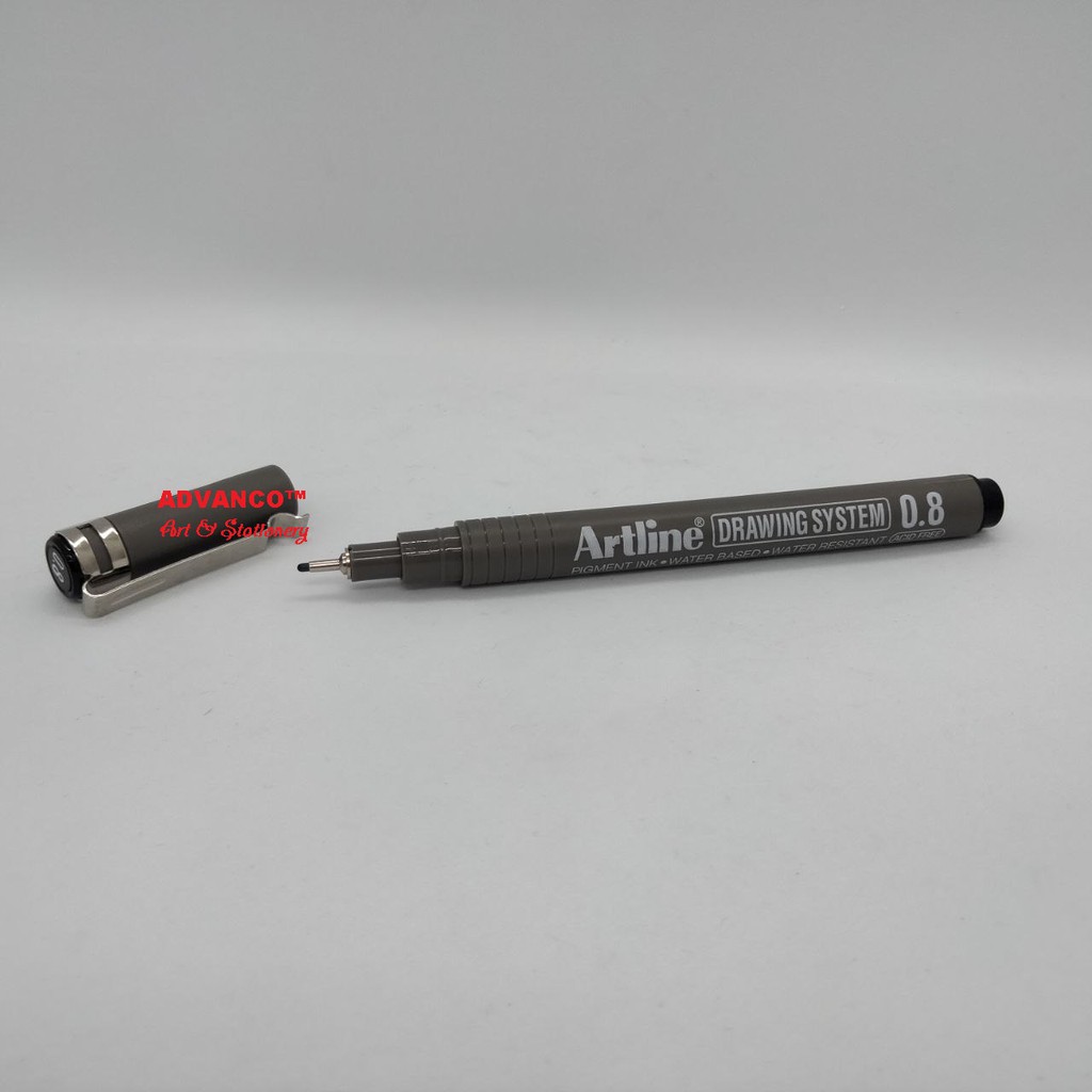 ARTLINE DRAWING SYSTEM PEN BLACK READY STOCK (HARGA PER PC/SEBATANG ...