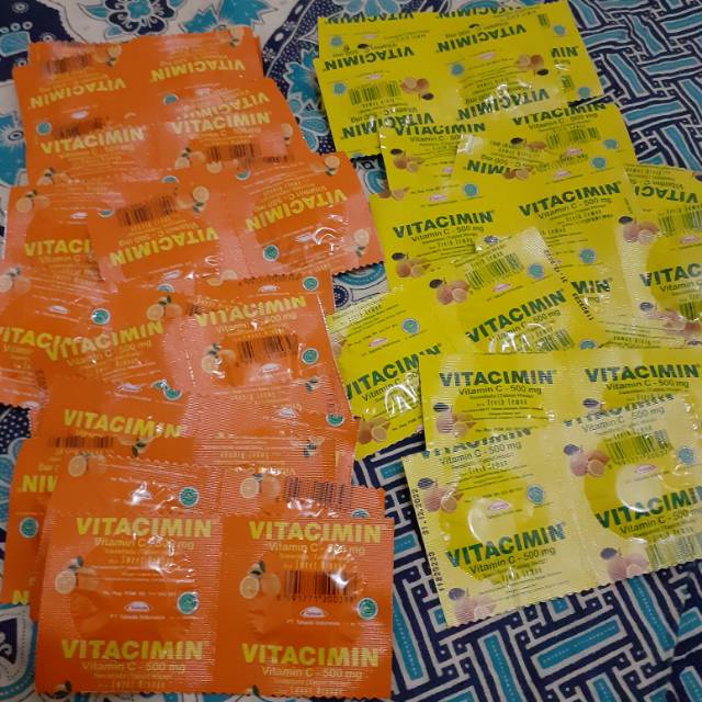 Vitacimin Suction Tablets 1 strip (2 tabs) | Shopee Malaysia
