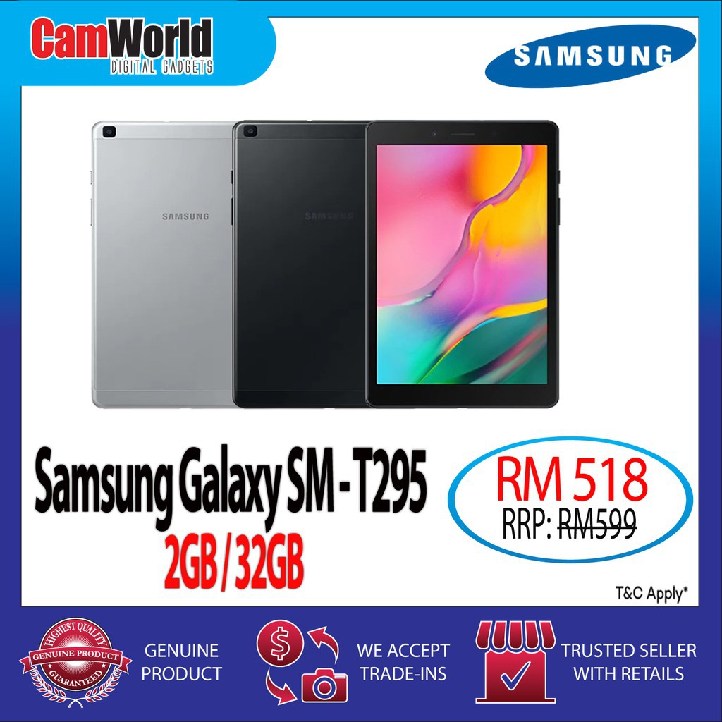 (Ready Stock) Samsung Tab A 8.0 (2019) T295 / SM-T295 (2GB/32GB ...