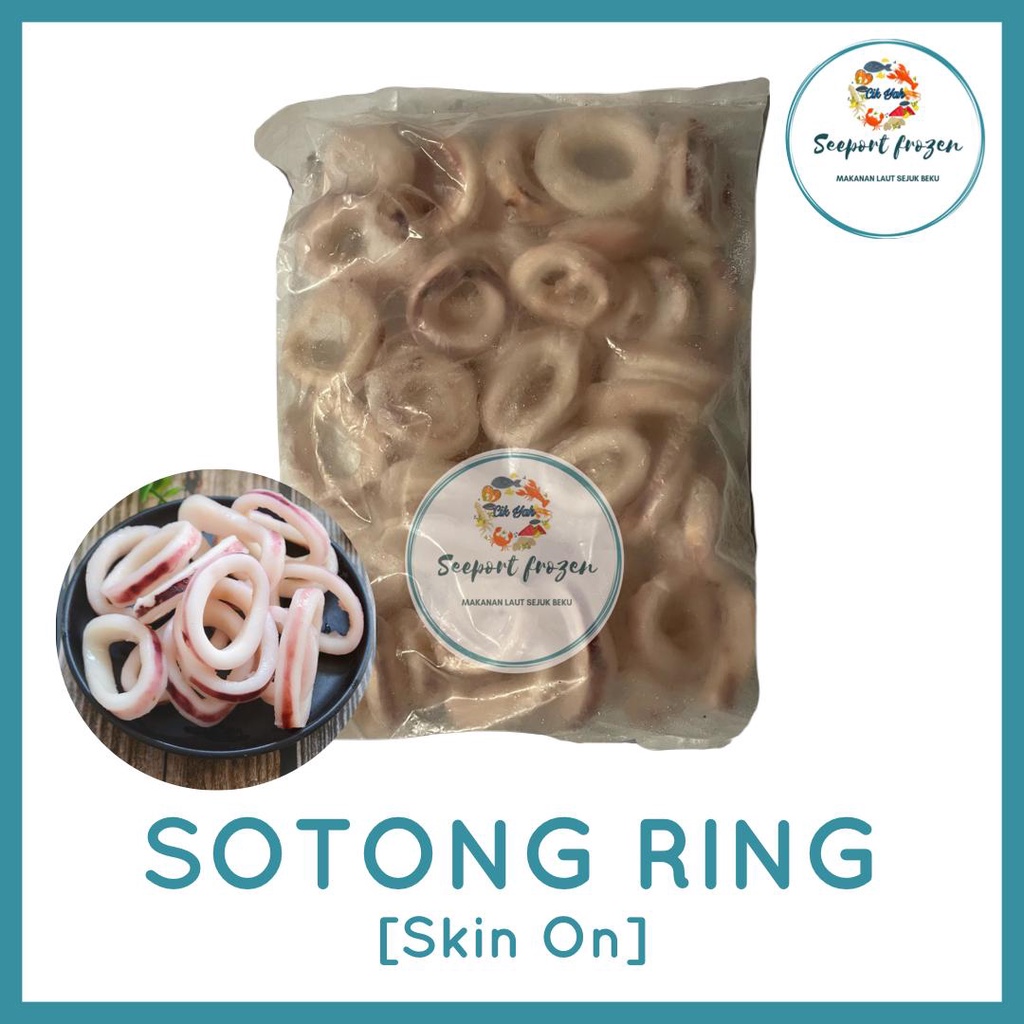 [FROZEN] SOTONG RING (SKIN ON) | SQUID RING BY SEEPORT FROZEN | Shopee ...