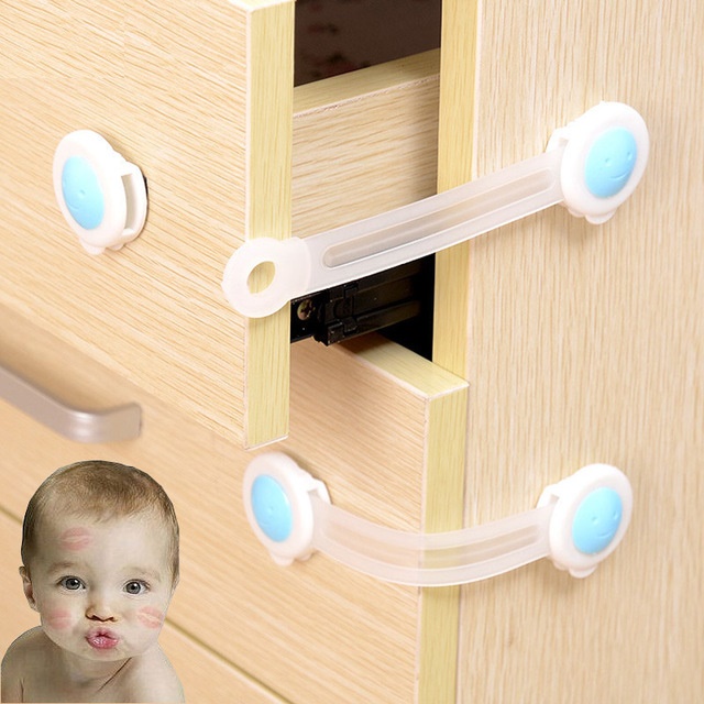 Tempat Lock Pintu Kids Safety Lock Kids Lock For Drawer, Fridge, Door ...