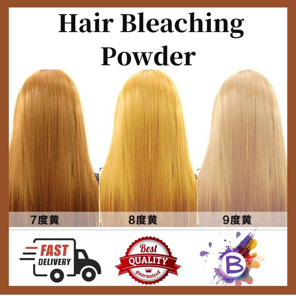 Bleach rambut hair bleaching and peroxide set 100ML+100ML (Bleach ...