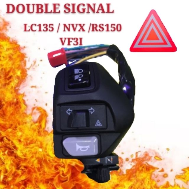 HANDLE SWITCH L/H PNP DOUBLE SIGNAL/ON OFF LC135 V1 V2 V3 V4 V6 / VF3I ...