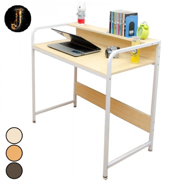 JADEN Home Office Desk Wood Table Study Waterproof PC Computer Laptop ...