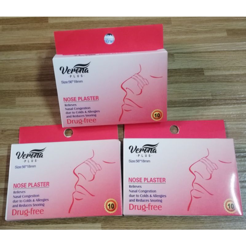 VERONA Plus nose plaster drug-free | Shopee Malaysia