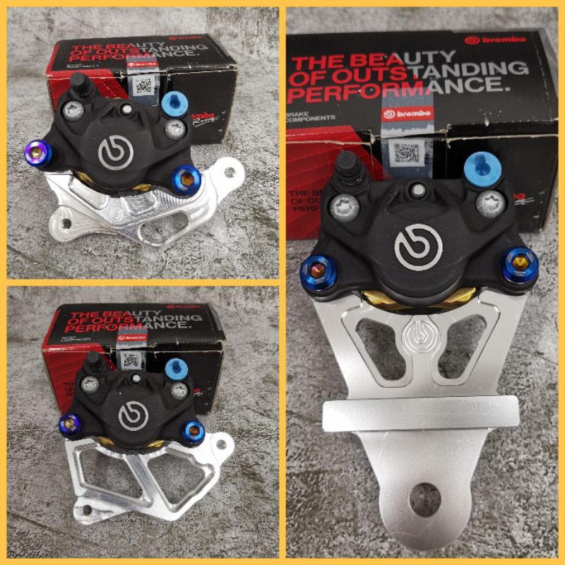 RS150 BREMBO P34 Black Limited with Bracket Front and Rear | Shopee ...