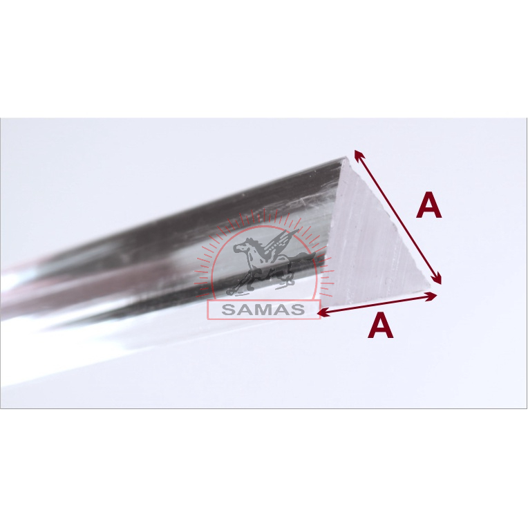 Acrylic Triangular Clear Rod - 3mm x 300mm | 4mm x 300mm | 5mm x 300mm ...