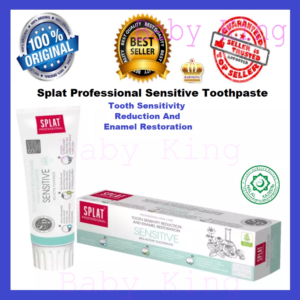 (Expiry: Jan 2023) Original Splat Professional Sensitive Toothpaste ...