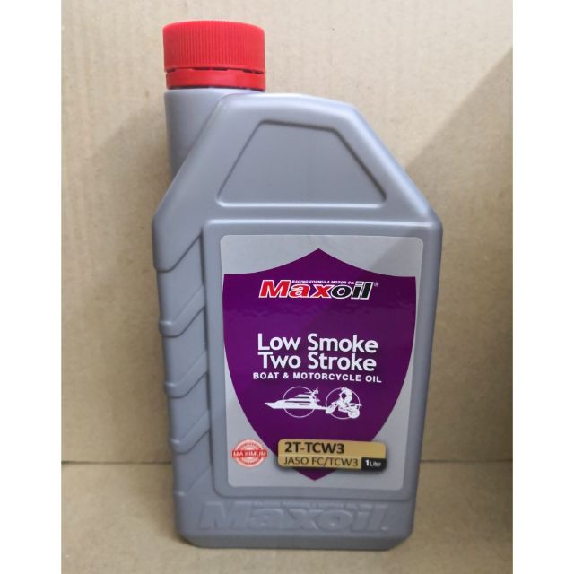 petronas engine oil Maxoil 2T-TCW3 1Liter Low smoke 100% Original ...
