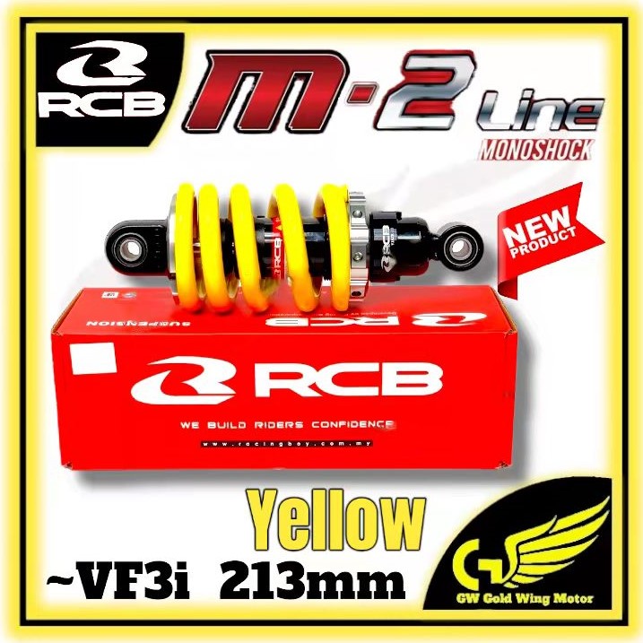 100% ORIGINAL MONOSHOCK RCB M2 LINE YAMAHA LC135 Y16 Y15 V1 V2 Y15ZR ...