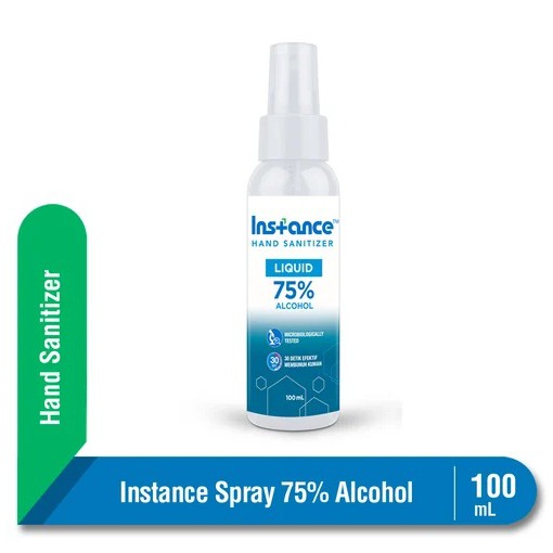 Instance Hand Sanitizer Spray Liquid 100 ml | Shopee Malaysia