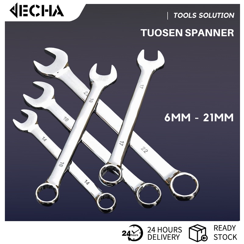 JECHA TUOSEN SPANNER 6MM - 21MM [HIGH GRADE] / WRENCH SPANNER ...