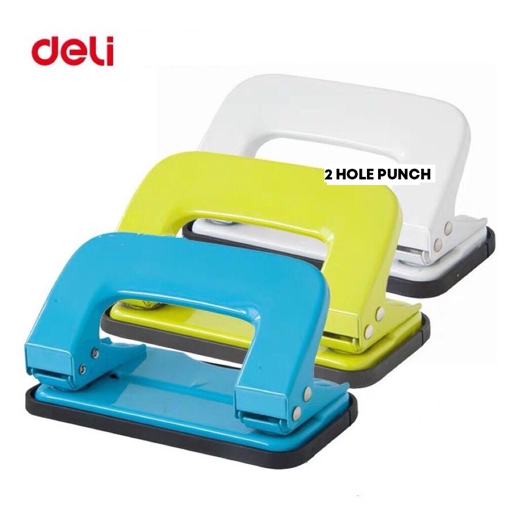 Deli 2 Hole Punch 10 Sheet [0136] | Shopee Malaysia