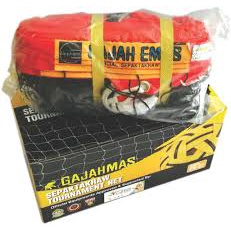 GAJAHMAS EN-18 EN-27 Sepak Takraw Net / Jaring Tournament Sepak takraw ...