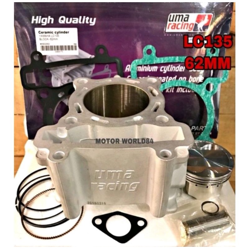 UMA RACING 62MM 65MM 63MM RACE SPEC BLOCK KIT CERAMIC CYLINDER FORGING ...