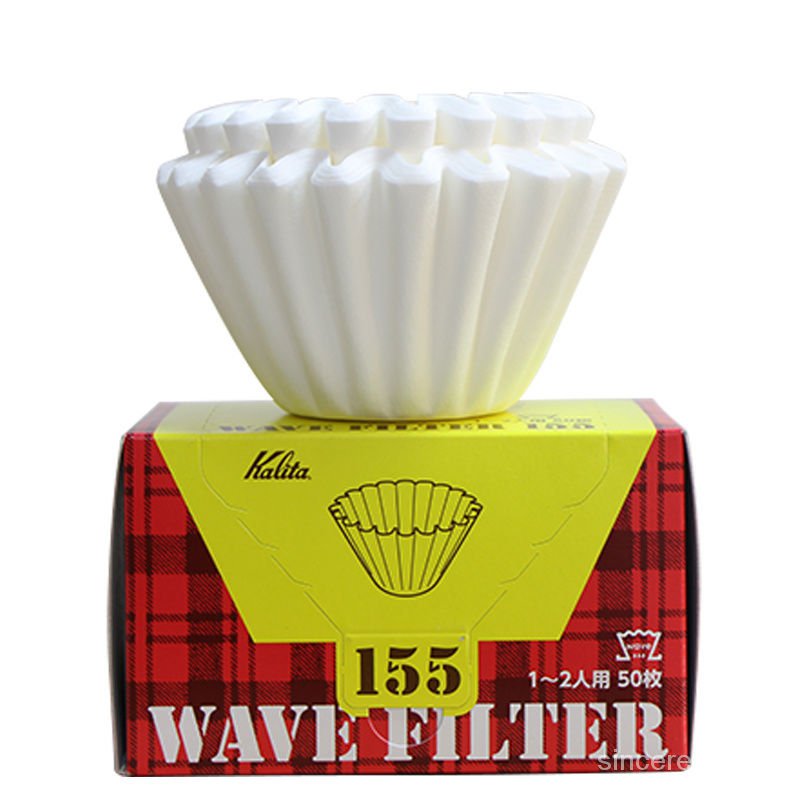 Japan Kalita Bleached Coffee Filter Paper 155 185 Cake Filter Paper ...
