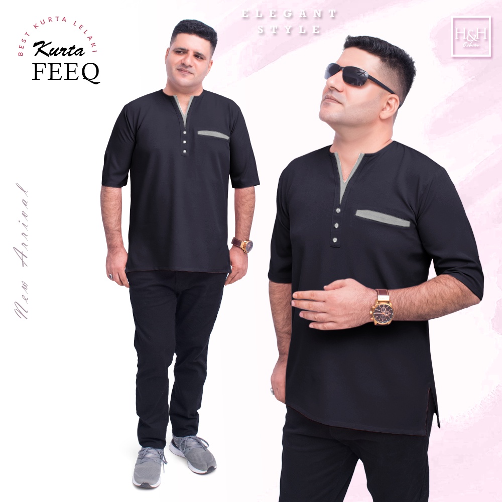 Best kurta lelaki Kurta Feeq ** New Arrival ** by Zoe Collection V1 ...