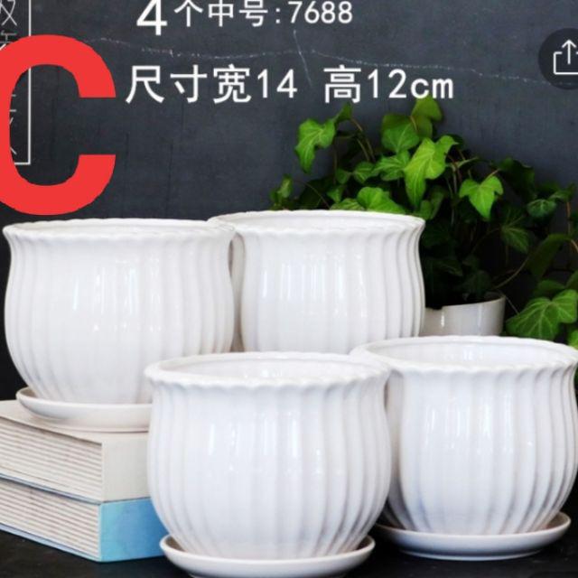 Ready stock PASU SERAMIK PUTIH SAIZ S (BULAT) | Shopee Malaysia