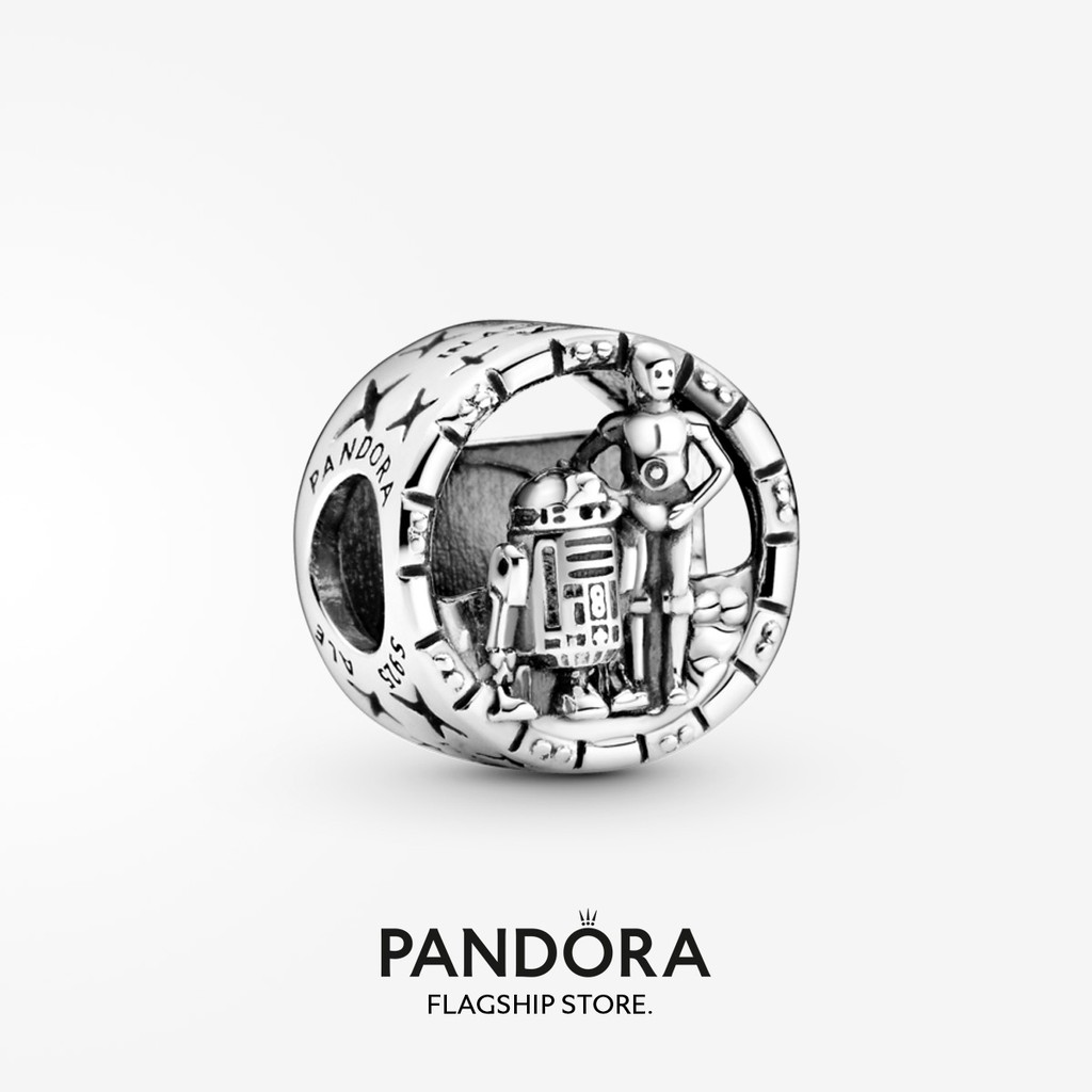 Pandora x Star Wars™ C-3PO and R2-D2 Openwork Charm | Shopee Malaysia
