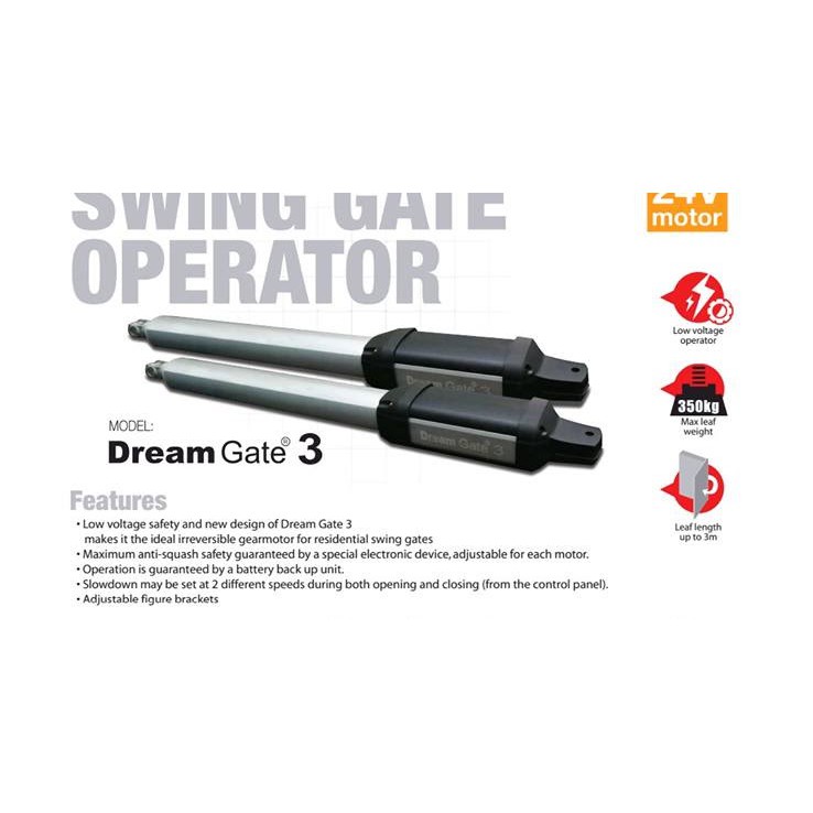 DREAM GATE AGT AUTOGATE | Italy Technology | Swing Gate Motor Heavy ...