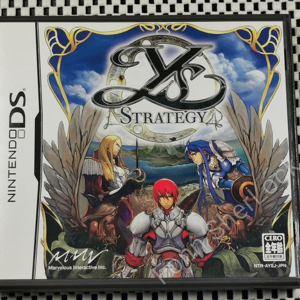 Ys Strategy-Nintendo DS Japan Zone 2nd Hand | Shopee Malaysia