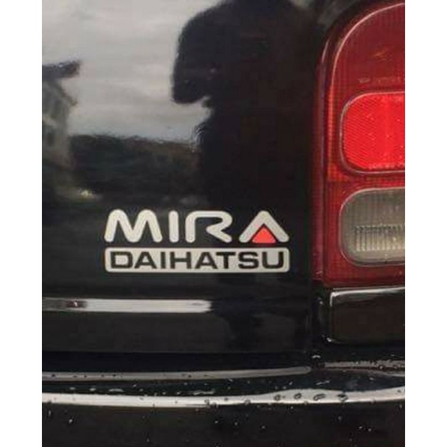 (1 pcs) Daihatsu Mira sticker kereta perodua kancil turbo L200S L500 L5 ...