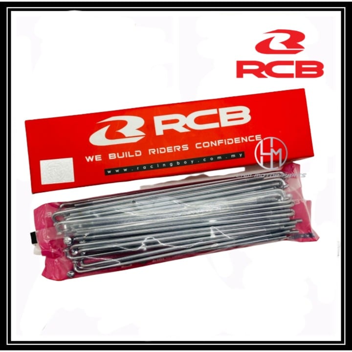 RCB Lidi Rim spoke ranting Gold Chrome Pelbagai Saiz 184X9 157X9 140X9 ...
