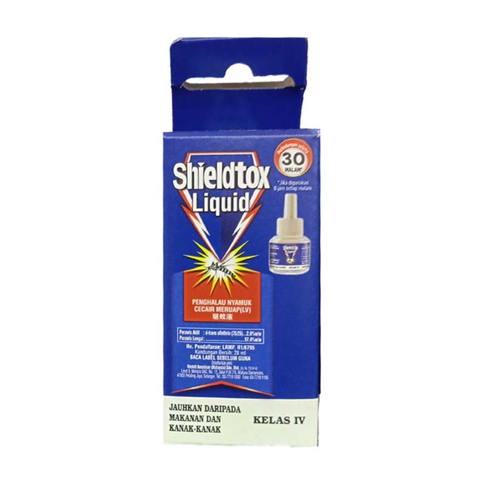 Shieldtox Mosquito Killer/ LED Vape Liquid + Refill - Original /Protect ...