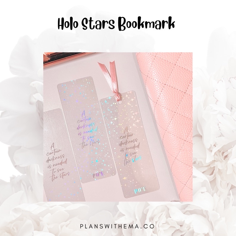 Holographic Stars Bookmark | Shopee Malaysia